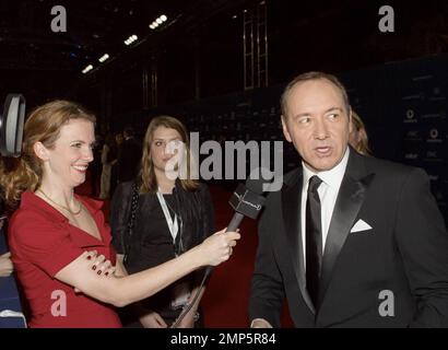 Kevin Spacey at the 2010 Laureus World Sports Awards in Dubai, UAE. 3 ...