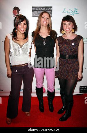 Rad Girls at the 2010 Golden Globes Red Carpet Style Lounge at the SLS ...