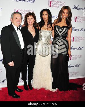 Tamer Seckin and Padma Lakshmi attend the Fifth Annual Blossom Ball to ...