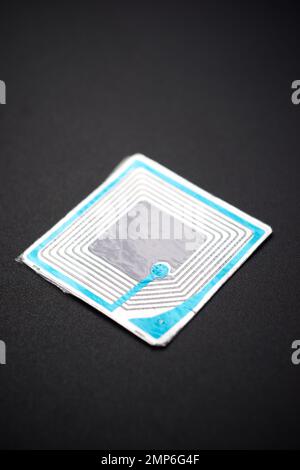 Rfid tag on a table Stock Photo - Alamy