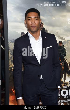 Actor Carter Redwood attends the world premiere of "12 Strong" at Jazz ...
