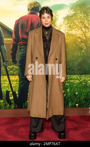 Actor Jessica Darrow attends the premiere of Disney's "Encanto" at AMC ...