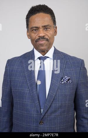 Richard Lawson cast member in the Bet series 'In Contempt' poses for a ...