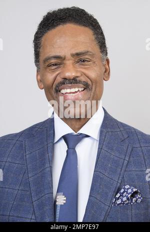 Richard Lawson cast member in the Bet series 'In Contempt' poses for a ...