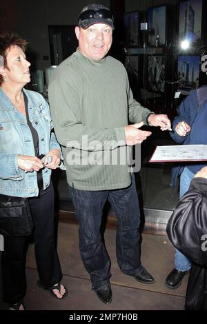 John Michael Montgomery arrives to do radio interviews for the Academy ...