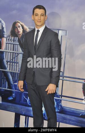 Miles Teller at the The Divergent Series: Allegiant film premiere in ...