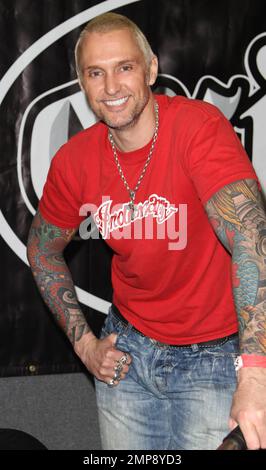 Russel Mitchell of Exile Cycles at the Ally Pally Bike Show put on by ...