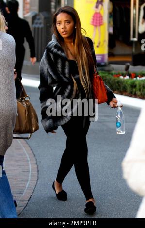 EXCLUSIVE!! Angela Simmons, daughter of rapper and hip-hop music ...