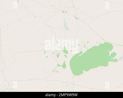 Oshana, region of Namibia. Open Street Map. Locations and names of ...