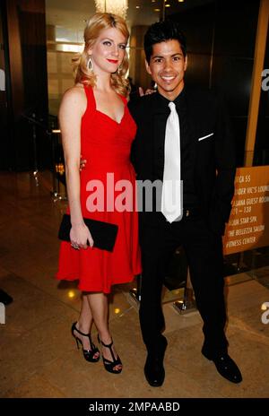Actor Jeremy Ray Valdez and wife Kelly Alexis Valdez arrive at the 25th ...