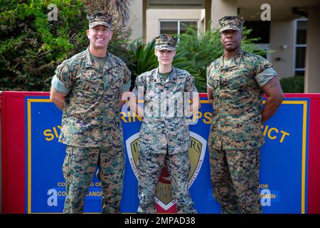 U.S. Marine Corps Sgt. Alexandra Martin, the runner-up for Marine ...