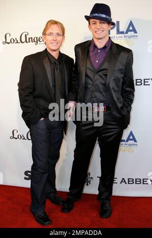 Jason Dottley and Del Shores arrive at the 7th Annual Oscar Viewing ...