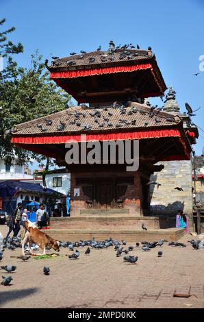 Ancient nepalese architecture building and antique old ruins nepali ...