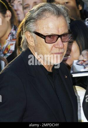 Actor Harvey Keitel arrives at the red carpet premiere of "A Beginner's ...