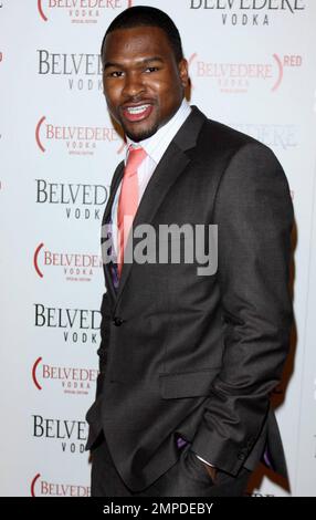 Troy Nolan arrives at the launch of (BELVEDERE) RED, celebrating the ...