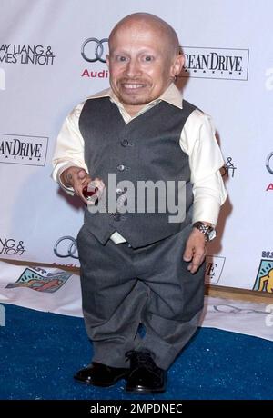 - American actor and stunt performer, Verne Troyer, and Miss Teen USA ...