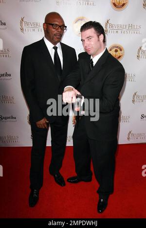 Dave Cobert and Elliott Branch Jr. of the short film "Killing Tarantino ...