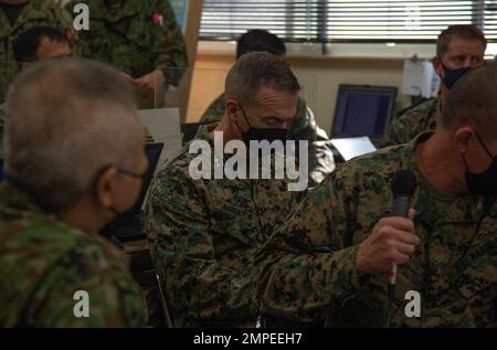 The Japan Northern Army Commanding General, Lt. Gen. Masato Taura ...