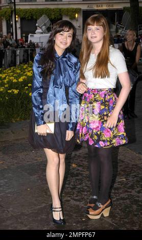 Katy Leung and friend at "The Bourne Ultimatum" premiere in Leicester ...