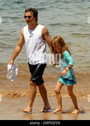 "Franklin & Bash" star Breckin Meyer and daughter Caitlin spend a day ...