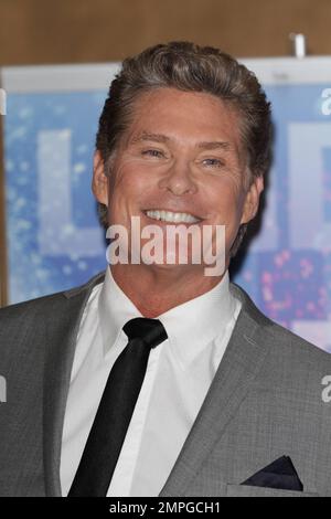 David Hasselhoff poses for photographers during a press launch for the ...