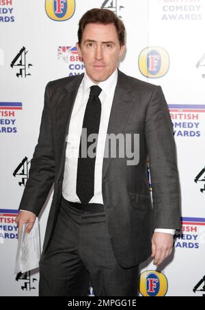 Rob Brydon arrives at the British Comedy Awards held at the O2 Arena ...