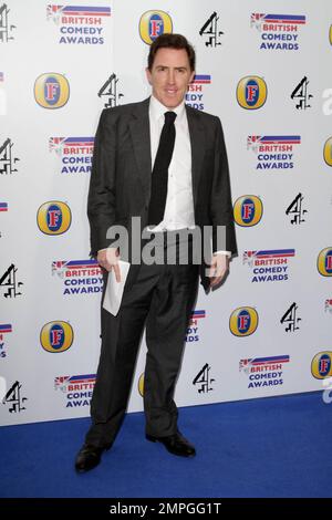Rob Brydon arrives at the British Comedy Awards held at the O2 Arena ...