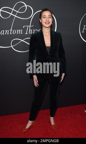 Actress Lujza Richter attends the premiere party for "Phantom Thread ...