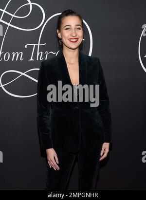 Actress Lujza Richter attends the premiere party for "Phantom Thread ...