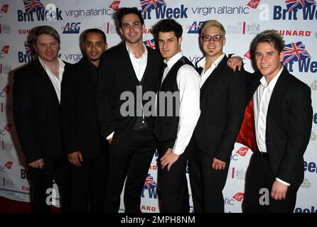 The band Overtone at the BritWeek Gala Dinner at L.A. LIVE in Los Angeles, CA. 4/28/11 Stock ...
