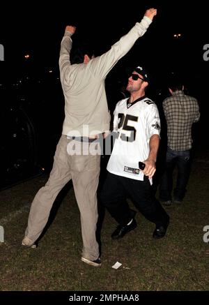 EXCLUSIVE!! Brody Jenner and Frankie Delgado celebrate the win by the ...
