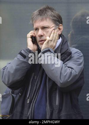 Iron Maiden frontman Bruce Dickinson judges the airplane display at The ...