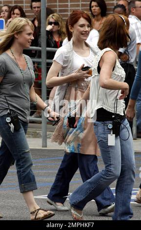 EXCLUSIVE!! Bryce Dallas Howard looks cute in a white top and jeans as ...