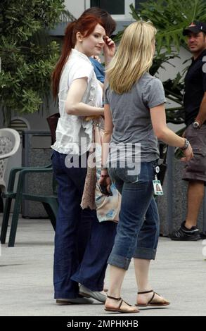 EXCLUSIVE!! Bryce Dallas Howard looks cute in a white top and jeans as ...