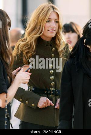 London, UK. Cat Deeley at Burberry Prorsum fashion show : Spring/Summer ...