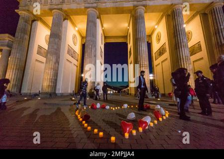Brandenburg Gate, Berlin. Architect: Carl Gotthard Langhans Stock Photo ...