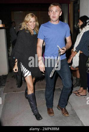 Rick Schroder and wife Andrea Schroder leave a Malibu Country Mart ...