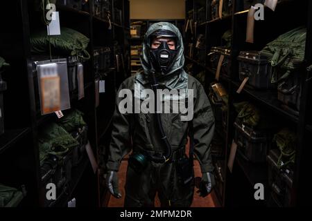 The new M69 Joint Service Aircrew Mask Strategic Aircraft assembly at ...