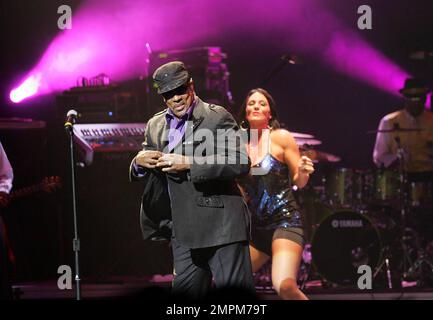 Former 'Gap Band' front man, Charlie Wilson performs in concert at the ...