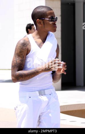 UK rapper Chipmunk films a video for his hit song "Take Off" featuring ...