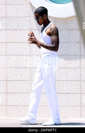 UK rapper Chipmunk films a video for his hit song "Take Off" featuring ...