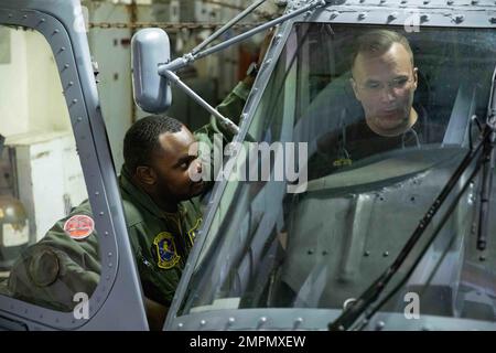 Lt. George McPherson, assigned to the “Spartans” of Helicopter Maritime ...