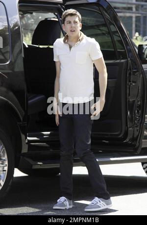 EXCLUSIVE!! Christopher Mintz-Plasse arrives at the "Chelsea Lately ...