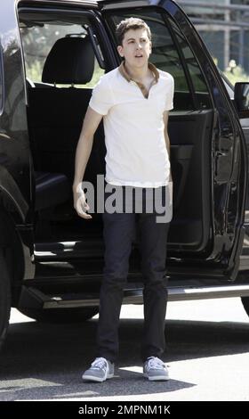 EXCLUSIVE!! Christopher Mintz-Plasse arrives at the "Chelsea Lately ...