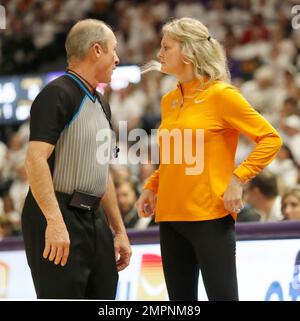 Tennessee head coach Kellie Harper and assistant coach Joy McCorvey ...