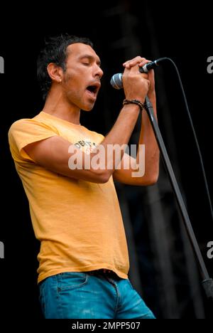 Rick Witter - Shed Seven, V2008, Hylands Park, Chelmsford, Essex ...