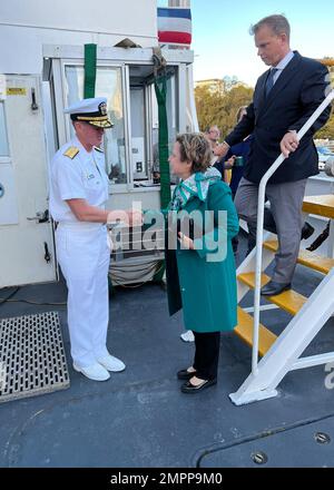 SYDNEY, Australia (Nov. 8, 2022) - Pathfinder-class oceanographic ...