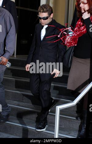 Corey Feldman leaves CNN's Hollywood studios after making an appearance ...