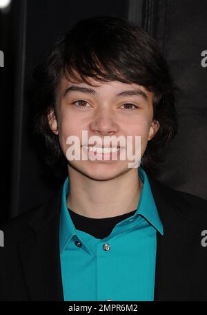 Noah Ringer arrives at the "Cowboys & Aliens" World Premiere at the San ...