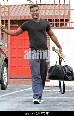 Keo Motsepe at Dancing with Stars rehearsals. Los Angeles, CA. 2nd ...